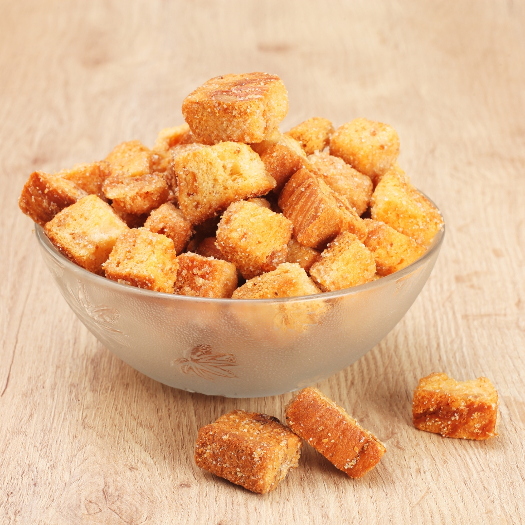 ¿Cuántas calorías tiene los Crotones? – Dietana